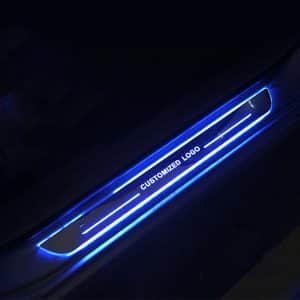 Illuminated Custom LED Door Sills Pro Lights | Anoauto