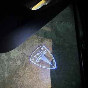 LED Tesla Door Lights Logo Projector | Anoauto