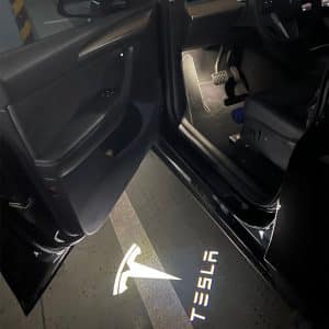 LED Tesla Door Lights Logo Projector | Anoauto