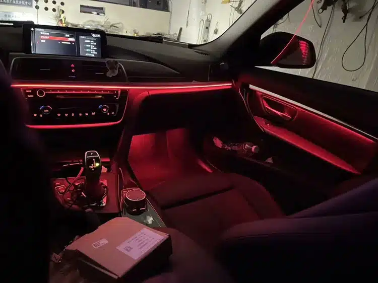 BMW 3 Series Ambient Lighting Retrofit | Anoauto